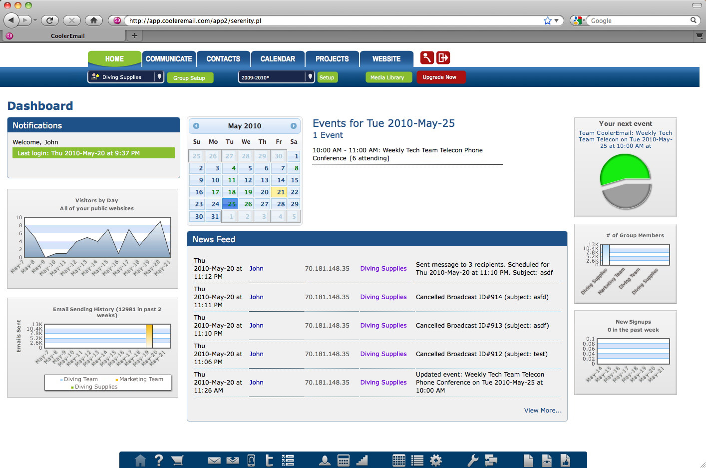 Sports League and Team Management Software by MyTeamCaptain :: Features
